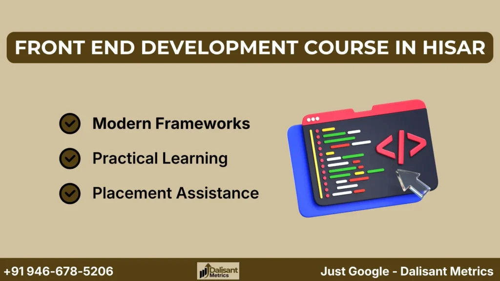 Front End Development Course in Hisar - 6 Months Practical - Dalisant ...